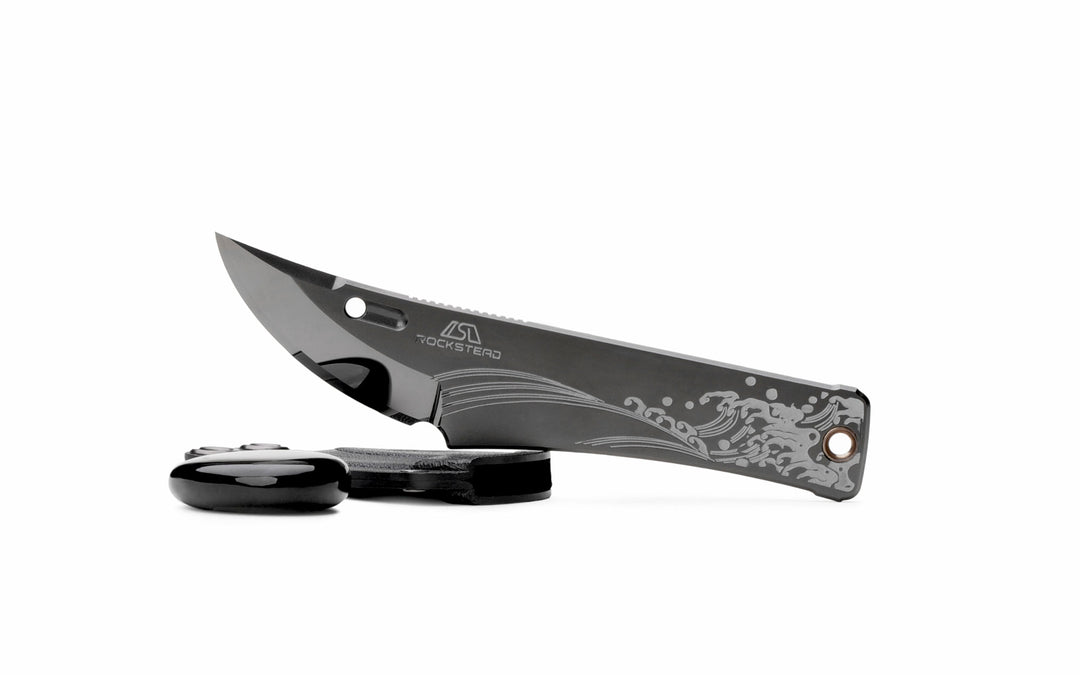 ROCKSTEAD CHOU-Etching (Wave) – zukuri - ROCKSTEAD Messer