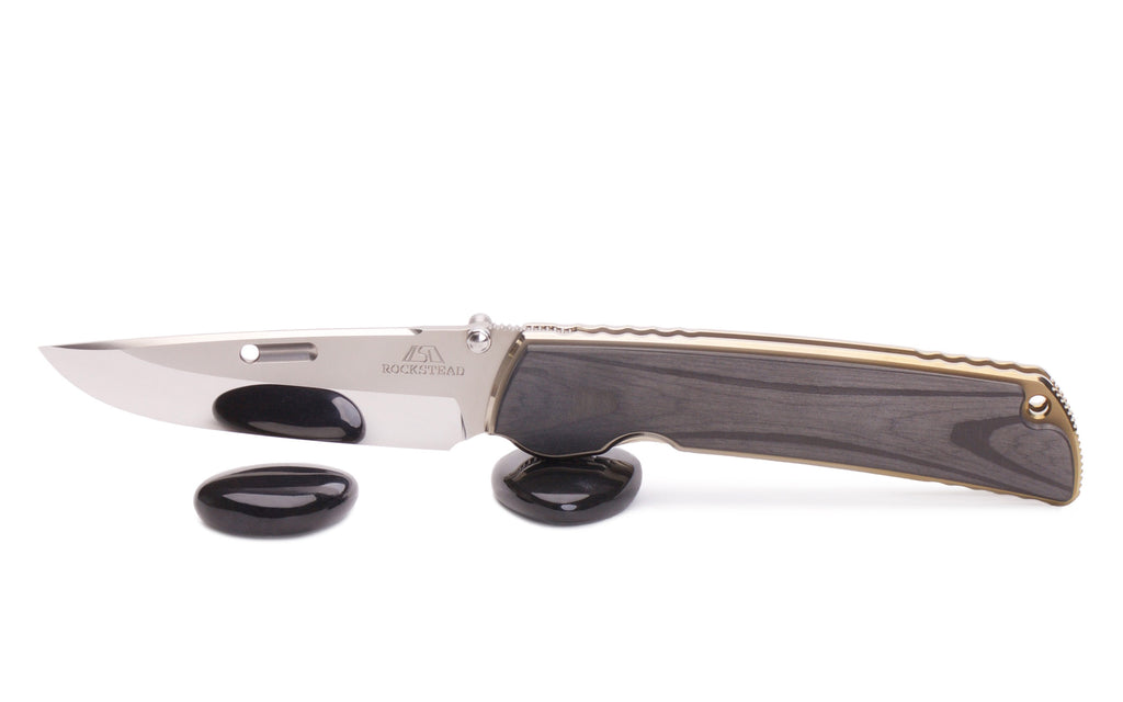 ROCKSTEAD HIGO Ⅱ X-CF-ZDP (Silver Gold) – zukuri - ROCKSTEAD Messer
